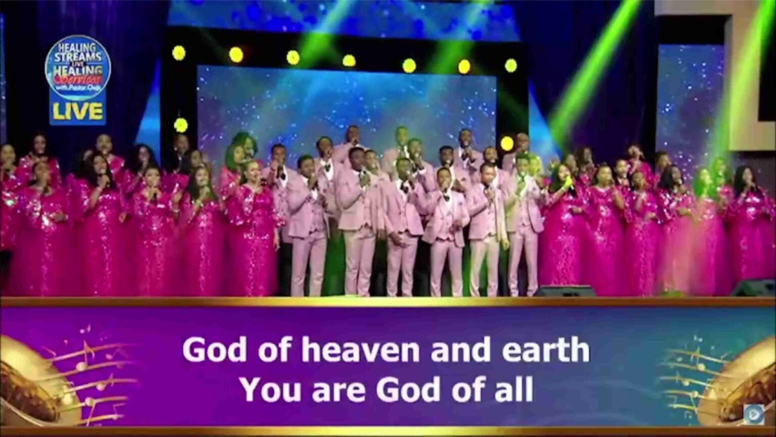 LOVEWORLD ANTHEM - GOD OF HEAVEN AND EARTH BY THE LOVEWORLD SINGERS ...